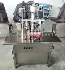 China QGB-900C Semi-automatic Aerosol Filling Machine supplier